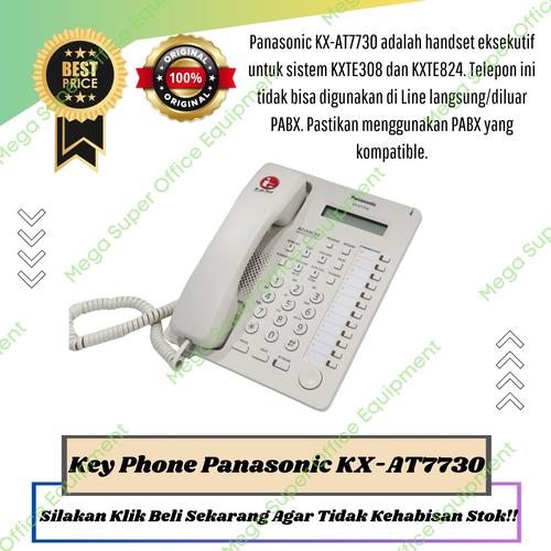 Jual Panasonic Key Master PABX KX-AT7730 White Telpon Master AT7730 ...