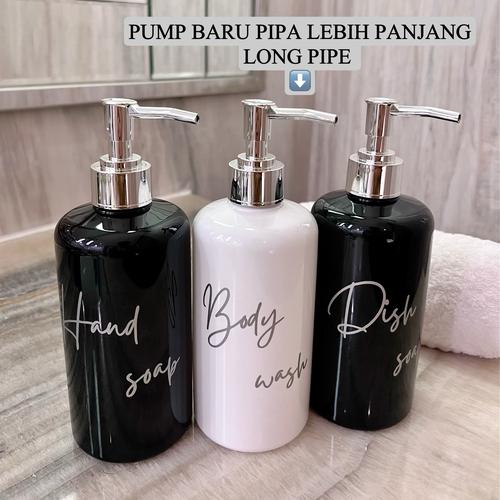 Jual BOTOL HITAM PUTIH N28 500ML DIAMOND SILVER EDISI LONG PIPE ...