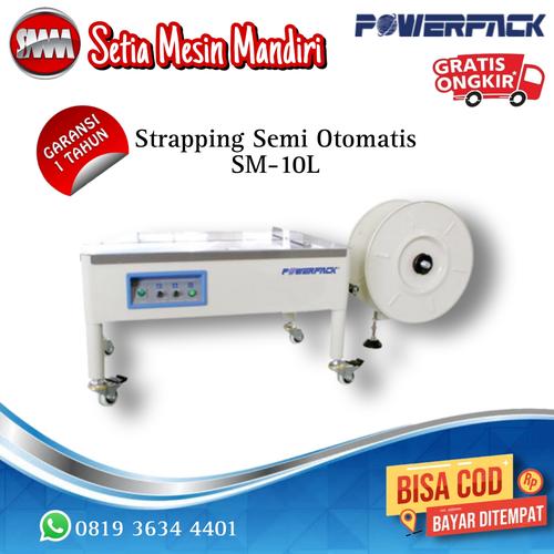 Jual Mesin Pengikat Tali Kardus Semi Auto / Strapping Band SM-10L ...