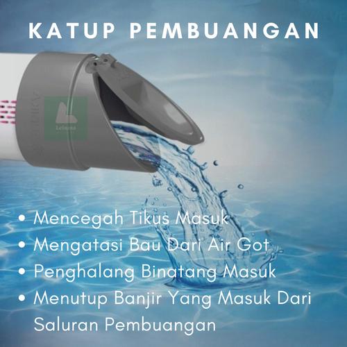 Jual Sambungan Paralon Tutup Selokan Saluran Pembuangan Got Ukuran 3 ...