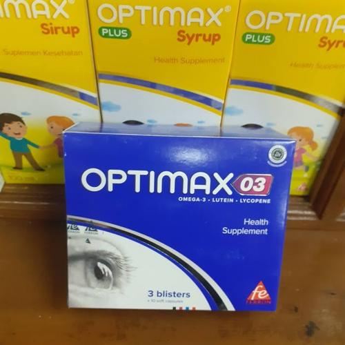 Jual OPTIMAX 03 o3 vitamin mata box isi 30 kapsul - Jakarta Pusat ...