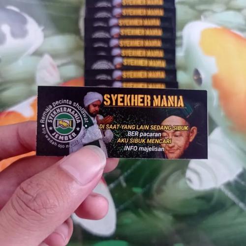 Jual Stiker Vynil Habib Syech, Syekhermania Pecinta Sholawat - Kab ...