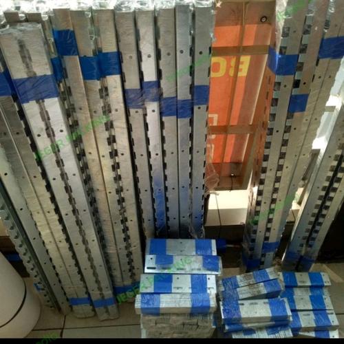 Jual hanger breket galvanis panjang 1 meter/gantungan tirai pvc kurtain ...