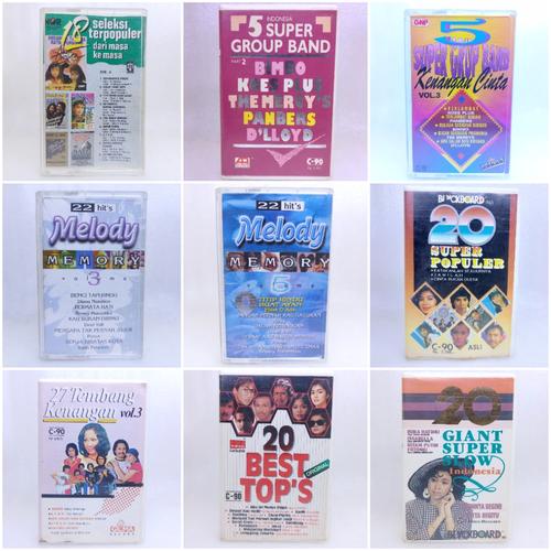 Jual Kaset pita Kompilasi lagu indonesia hits tahun 70 80 90an mixtapes - Tembang 1988 - Jakarta ...