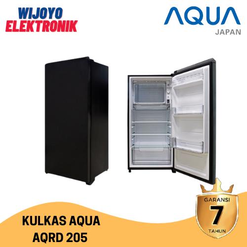 Jual KULKAS 1 PINTU AQUA AQR 205 MDS / BIGGER FREEZER AQUA 205MDS ...