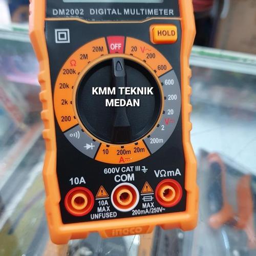 Jual INGCO MULTIMETER MULTITESTER DIGITAL DM2002 MULTI METER TESTER ...