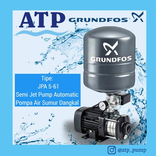 Jual Grundfos JPA 5-61 Pompa Air Sumur Dangkal - Semi Jet Pump Automatic - Kota Surabaya - Arena ...
