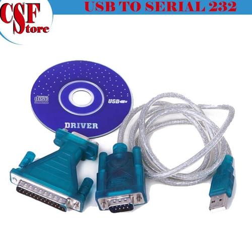 Jual Usb To Serial Rs232 Db9 Db25 2In1 Cable Adapter - Kabel Usb To Rs ...