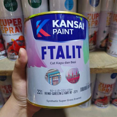 Jual ftalit cat kayu dan besi hino green light KF-221 - Kab. Tangerang ...