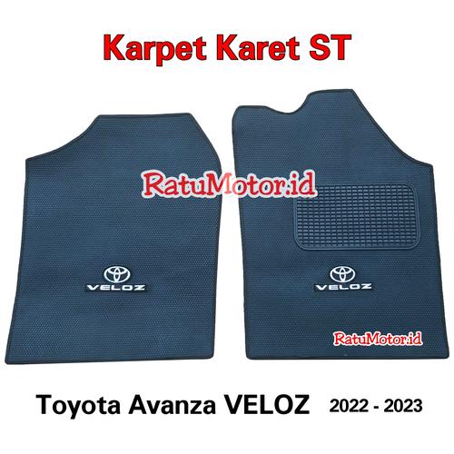 Jual Karpet Karet Tipe ST AVANZA / VELOZ / XENIA 2022 Full Set + Logo ...
