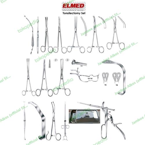 Jual Tonsilectomy Instrument Set THT/ENT Tonsilectomy Set - Kab ...