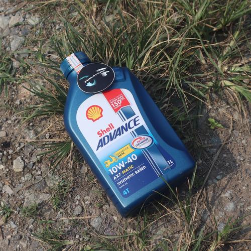 Jual Oli Shell AX7 Matic 1 LITER Dan 0.8 LITER Original 10W-40 Jangeby ...