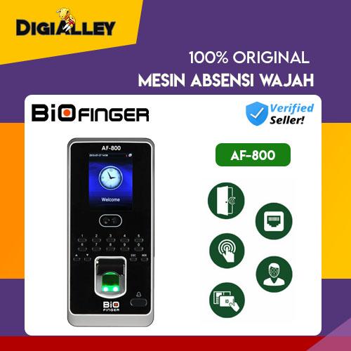 Jual Mesin Absensi Wajah BioFinger AF-800 LAN Kartu AF800 Bio Finger ...