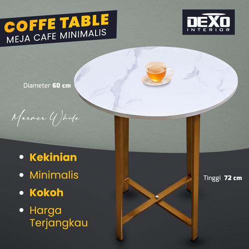 Jual Meja Cafe Bulat Minimalis Meja Resto Bulat Bar Table Bundar Besi ...