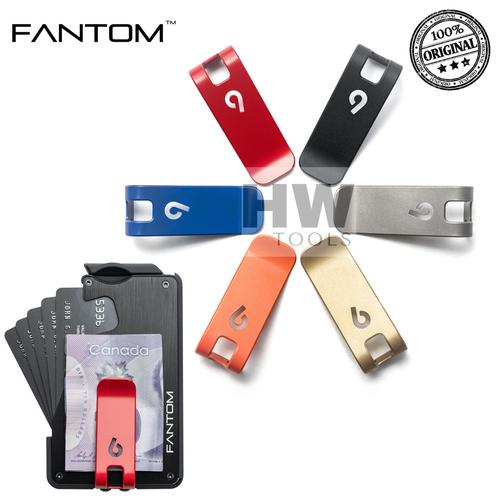 Jual FANTOM S Titanium Money Clip Card Wallet Aksesoris Dompet Kartu ...
