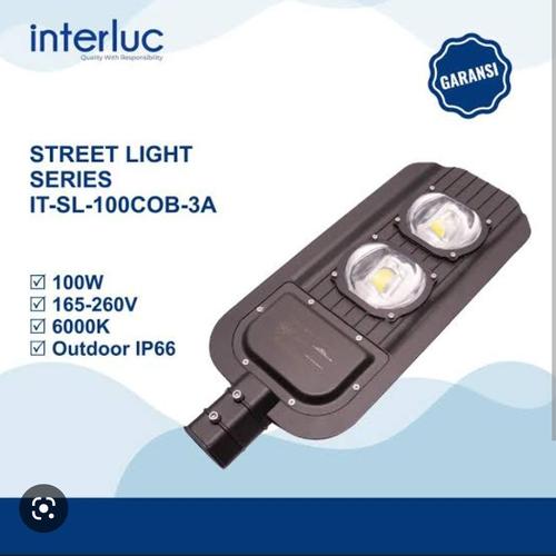 Jual Lampu jalan LED PJU 100W 50W Interluc / LED PJU IP 66 interluc ...
