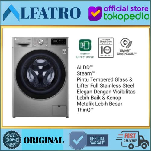 Promo LG MESIN CUCI 8.5Kg FV1285S3VS FRONT LOADING 1285S3VS DIRECT ...