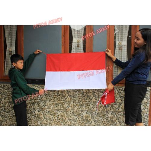 Jual Bendera Merah Putih Kampung 60 cm x 90 cm Bendera Merah Putih ...