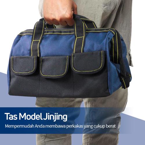 Jual Tas Jinjing Perkakas Tukang Tahan Air Tools Bag Peralatan Teknisi ...
