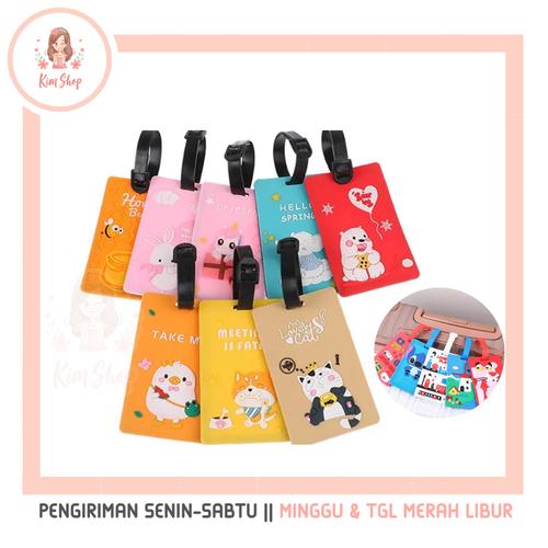 Jual Luggage Tag Gantungan Tas Label Koper Tanda Pengenal ID Card ...