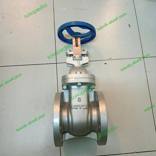 Jual gate valve 3" (DN 80) kitz fchi jis 10k cast iron - Jakarta Barat ...