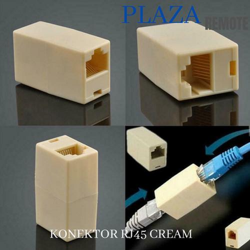 Jual Konektor Conector Sambungan Kabel Wifi Lan Jaringan Internet RJ45 ...