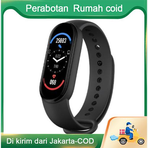 Jual SmartWatch M6 Gelang Kebugaran Pedometer Olahraga Bluetooth ...