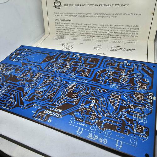 Jual PCB AP48 Amplifier OCL 2x60w - Kota Surakarta - Oriental Electronic Solo | Tokopedia