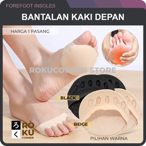 Jual Bantalan Sepatu Busa Alas Telapak Kaki Depan Sol Insole Sepatu ...