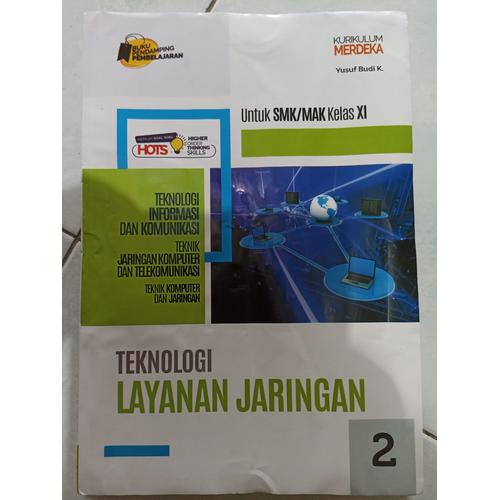 Jual Kurikulum Merdeka Buku Produktif SMK Teknologi Layanan Jaringan XI ...