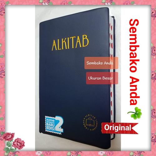 Jual Alkitab Kristen Ukuran Besar. Terjemahan Baru Edisi 2. TB2 062 TI ...