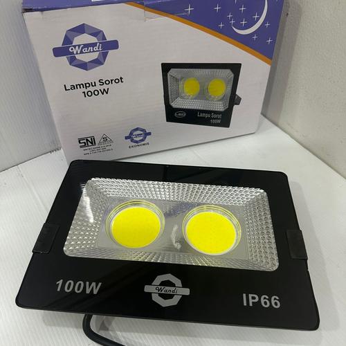Jual Lampu Sorot Tembak Led 100W 100 Watt - Wandi COB Putih - Jakarta Barat - Electrical Power ...