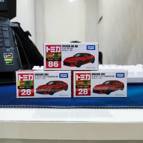 Jual Tomica GR 86 BRZ Brand New (First Release Sticker) gr86 red ...