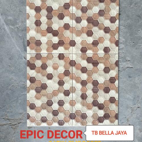 Jual Keramik Dinding Satin Asia Tile Epic Decor Ukuran 2540 - Kota ...