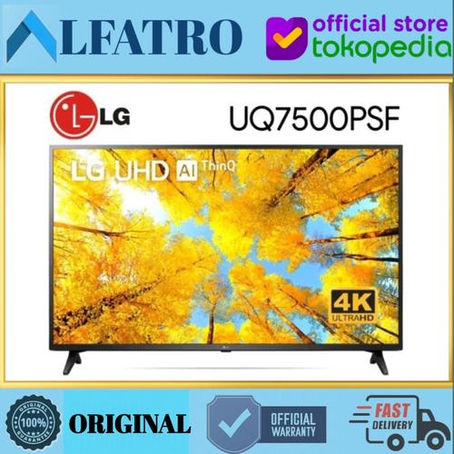 Promo LG LED TV 50 inchi 50UQ7500 UHD Smart TV 50UQ7500PSF 4K 50UQ75 ...