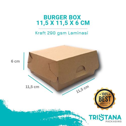 Jual Box Dus Kemasan Burger / Roti - Kota Surabaya - Tristana Packaging ...