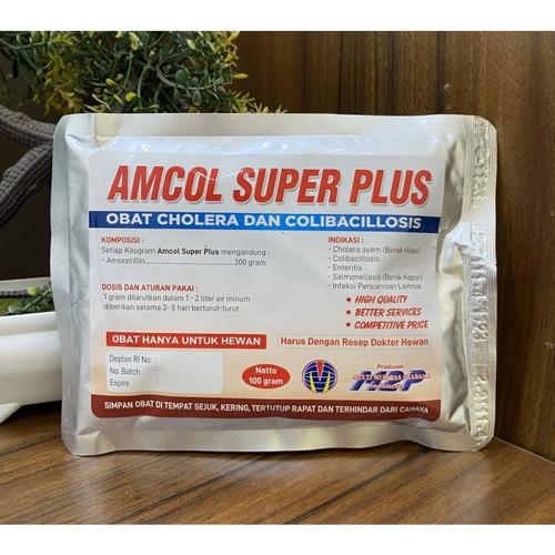 Jual Amcol Super Plus 100 Gram Obat Ayam Colibacilosis Saluran ...