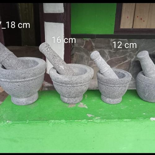 Jual set lumpang batu - lumpang aja, 11/12cm - Kab. Magelang ...