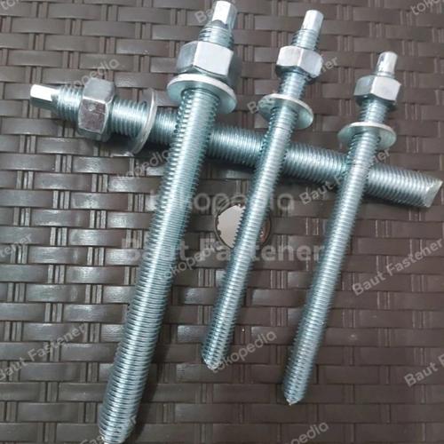 Jual Chemset Stud / Chemical Angkur Stud Bolt Grade 5.8 M16 X 190 mm ...
