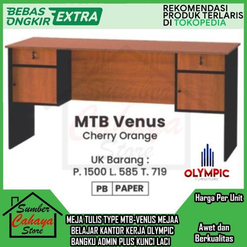 Jual [Kargo] MEJA TULIS TYPE MTB-VENUS MEJAA BELAJAR KANTOR KERJA ...