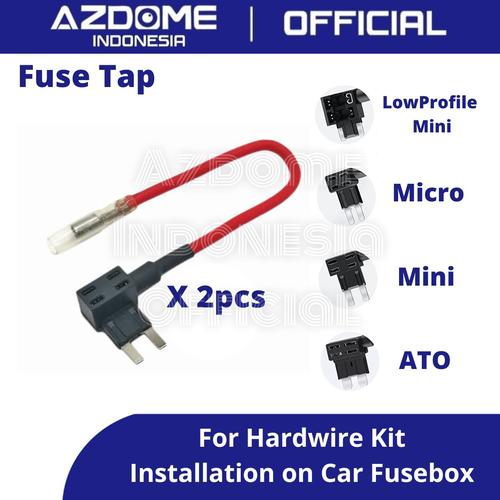 Jual Fusetap untuk Hardwire Kit Dashcam / Fuse Tap Dash Cam Mobil ...