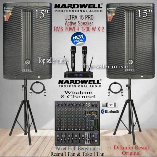 Jual Paket Special Promo Sound System Speaker Aktif HARDWELL ULTRA 15 ...