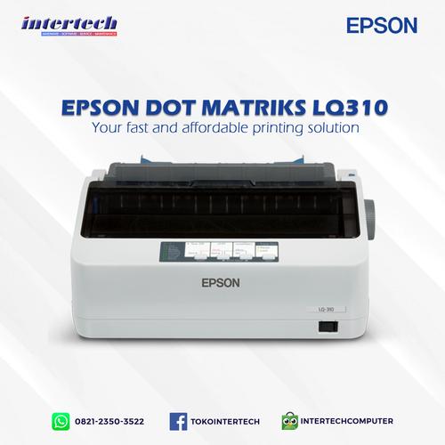 Jual Printer Epson LQ 310 Dot Matrix 24 pin - Kota Manado - Intertech ...