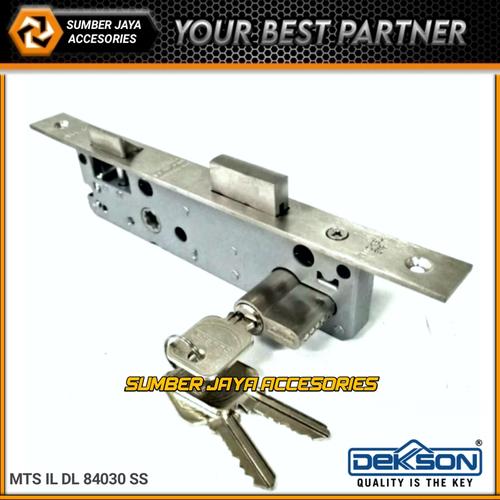 Jual MORTISE LOCK DEKSON 84030 1SET BODY GAGANG PINTU ALUMUNIUM ...