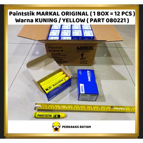 Jual Paint Stick Markal B 12Pc- Marker Penanda Logam Pipa Kaca Karet ...