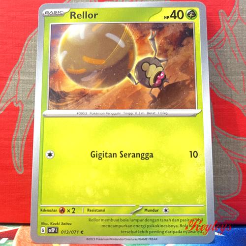 Jual Pokemon Mara Bahaya Salju SV2P - 013 Rellor - Jakarta Utara - ReyToys | Tokopedia