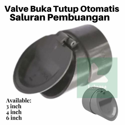 Jual Katup Selokan Pipa 3 in Anti Banjir Tikus Saluran Paralon ...