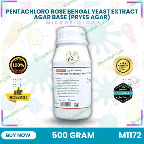 Jual Pentachloro Rose Bengal Yeast Extract Agar Base (PRYES Agar), 500 ...