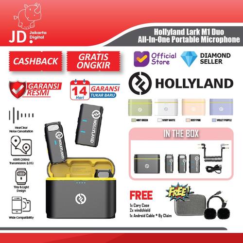 Promo Hollyland Lark M1 Duo All-In-One Portable Microphone - violet ...
