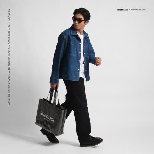 Jual ARHOLMA STUDIOS - DENIM JACKET 'RELIANT' INDIGO BLUE - XXL - Kab ...